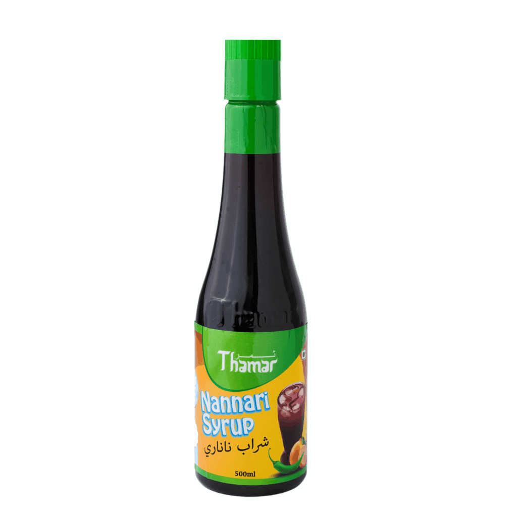 Nannari Syrup 500ml (Sugar Free) – Thamar Sweets