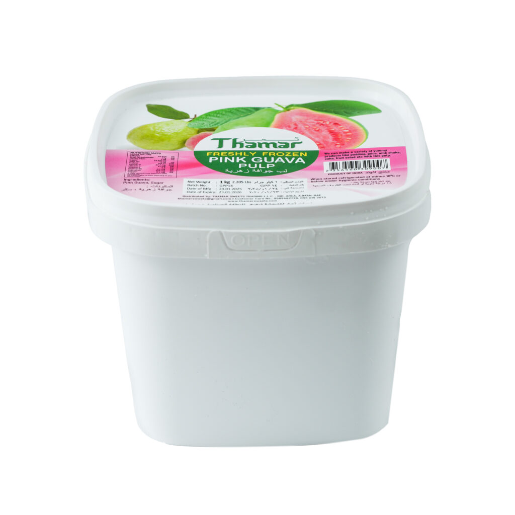 Pink Guava Pulp – Thamar Sweets